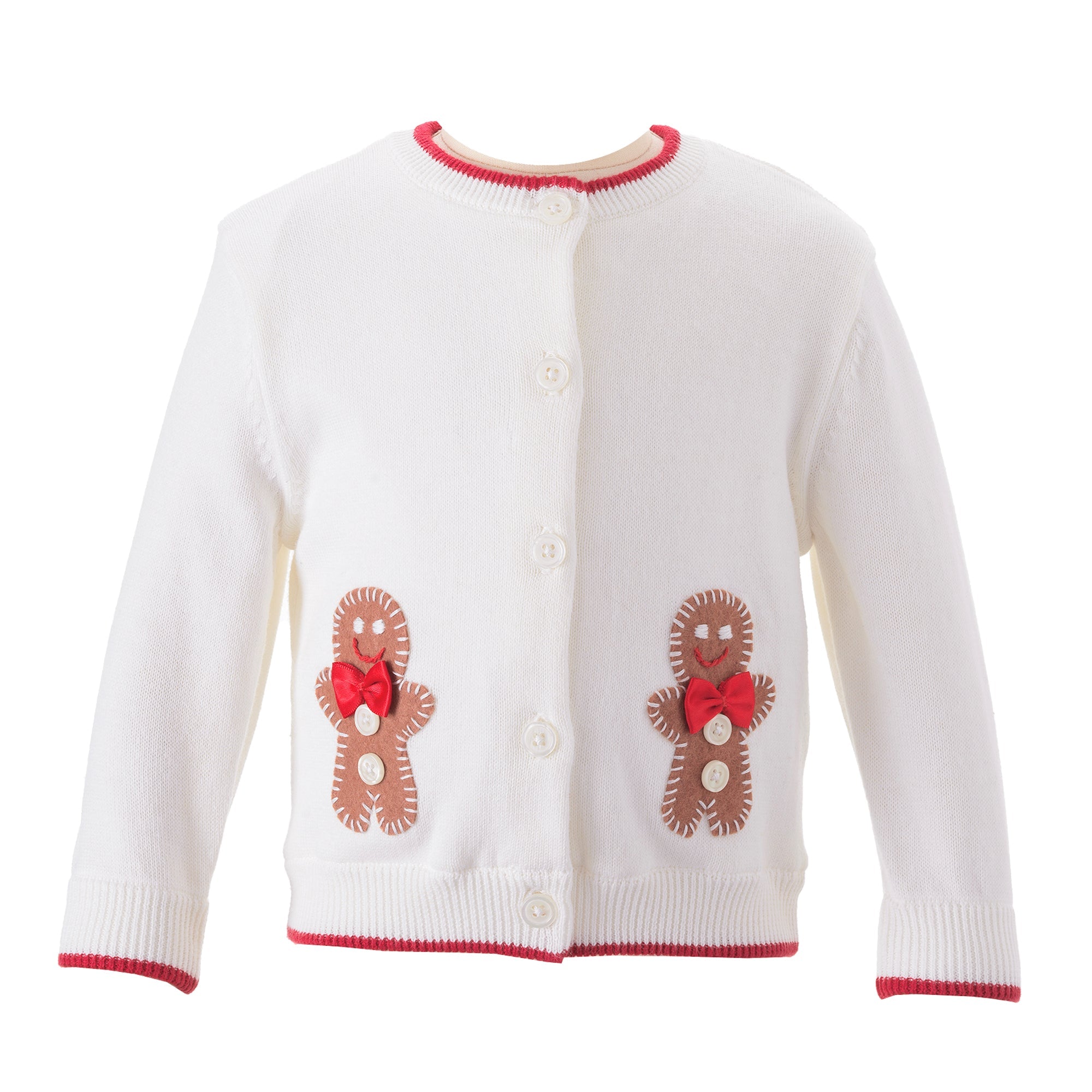 Gingerbread Applique Cardigan – Rachel Riley US