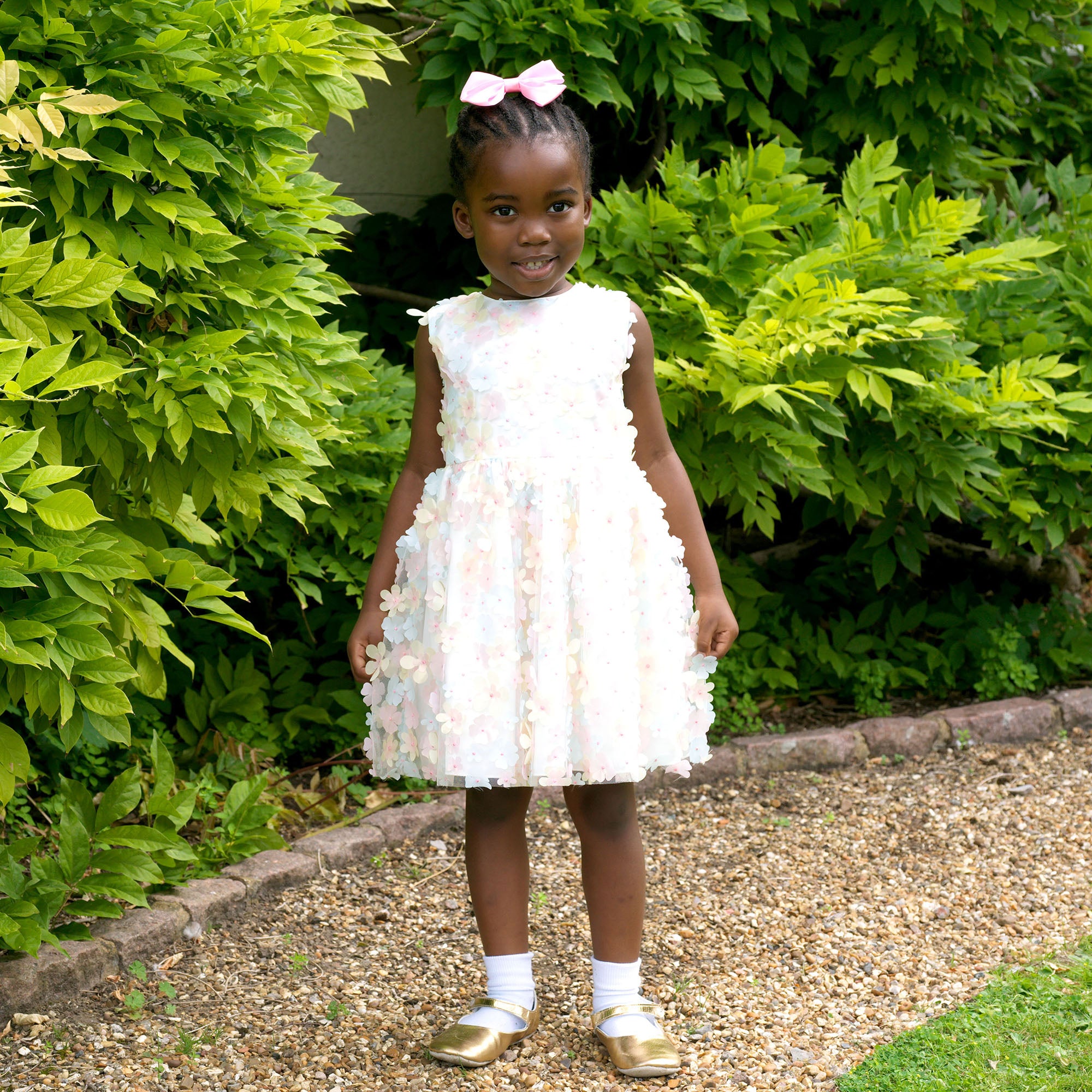 Flutter Flower Organza Party Dress – Rachel Riley US