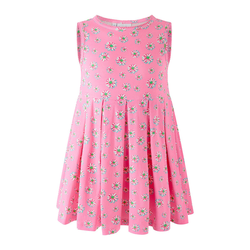 Pink Daisy Jersey Dress – Rachel Riley US