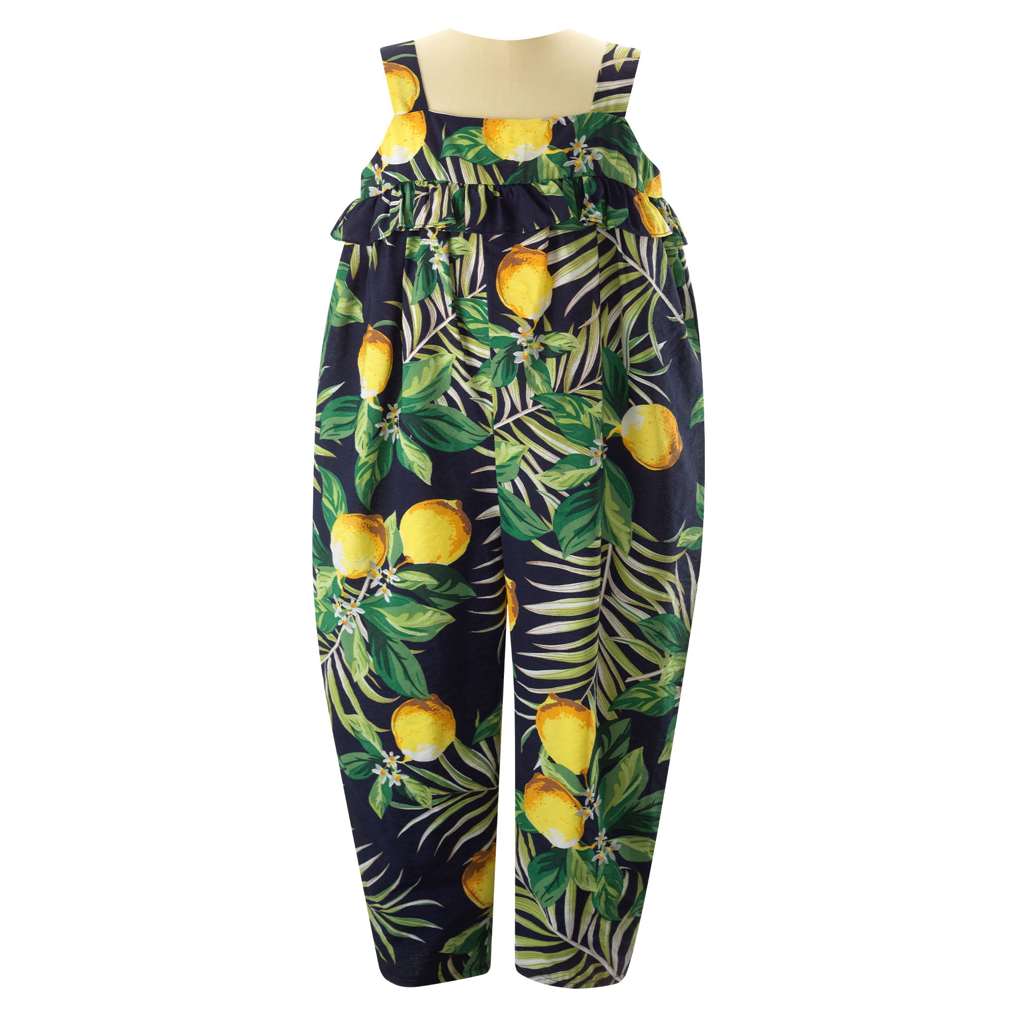 Lemon Ruffle Jumpsuit – Rachel Riley US