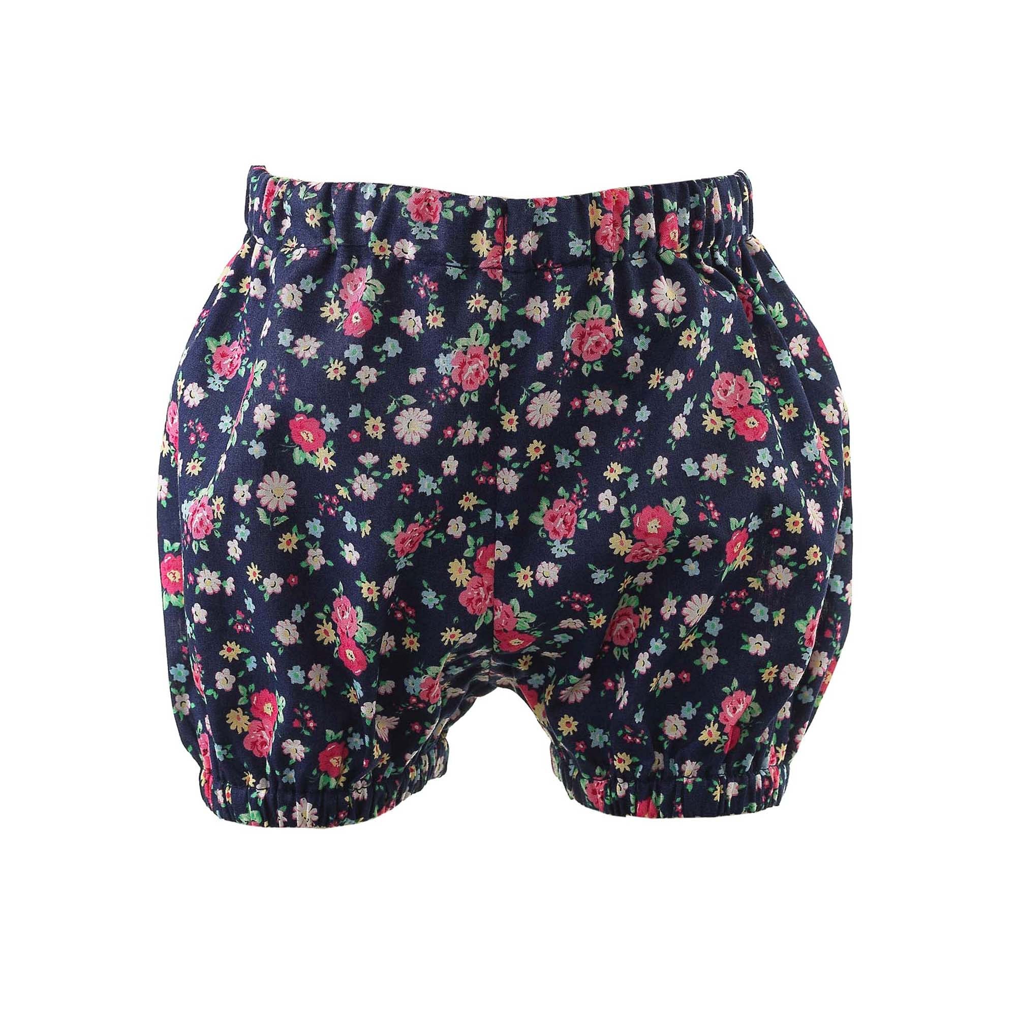 Floral Button-Front Dress & Bloomers – Rachel Riley US