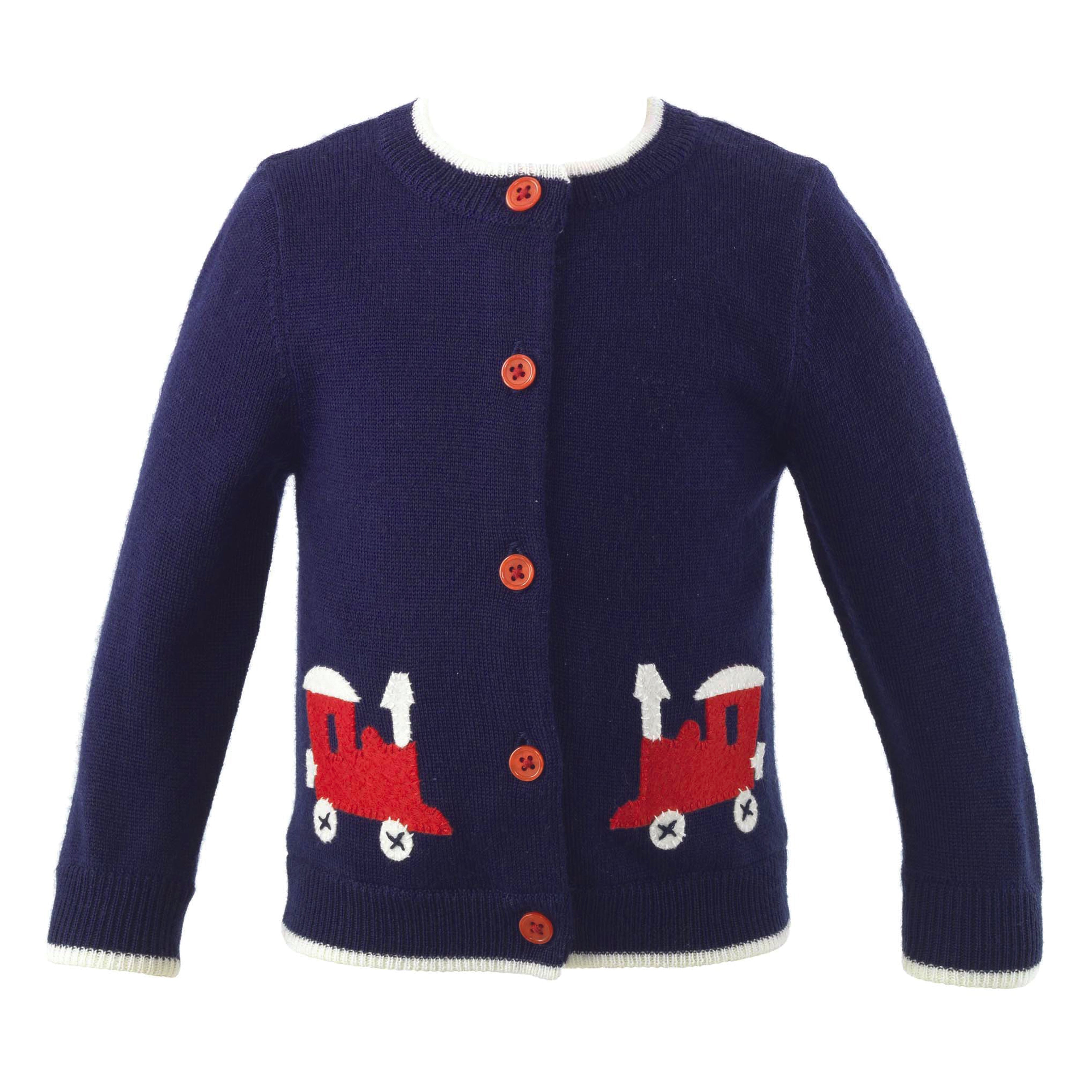 Train Applique Cardigan – Rachel Riley US